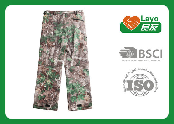 Anti - Static Waterproof Hunting Pants / Camo Waterproof Trousers For Fishing