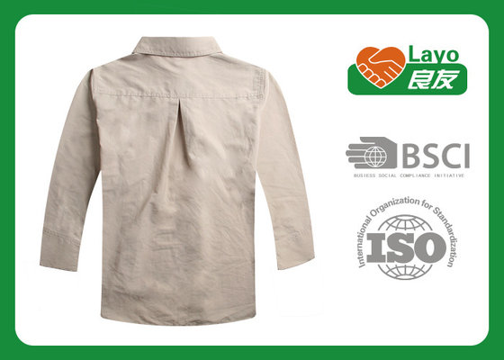 Popular White Long Sleeve Quick Dry Shirts OEM / ODM Available