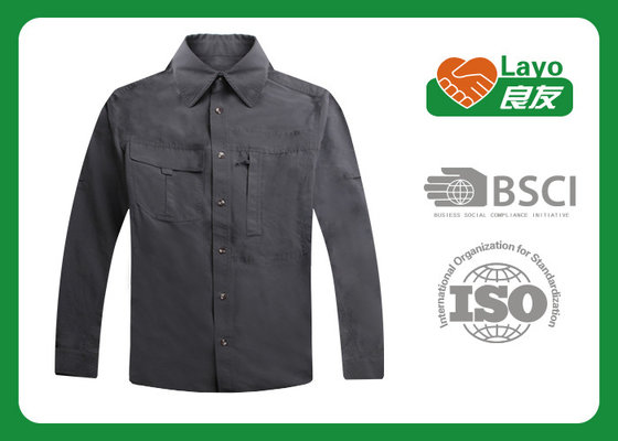 Casual 	Quick Dry Shirts / Moisture Wicking Long Sleeve Shirts For Hunting