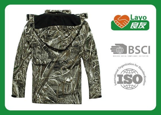 Customized Softshell Multi Function Jacket For Hiking / Fishing