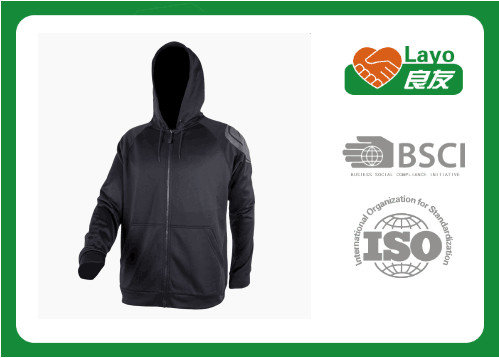 Outdoor Thick Camo Hoodie Sweatshirt Windproof For Running / Hiking