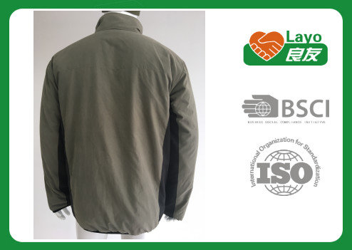 Breathable Outdoor Fleece Hunting Clothing , Men Windproof Fleece Jacket