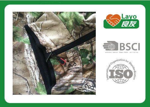 Hoody Waterfowl Hunting Clothing , Embroidery Camo Hunting Jacket For Women
