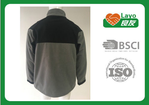 Military Style Olive Hunting Fleece Clothing OEM / ODM Fleece Hunting Jacket
