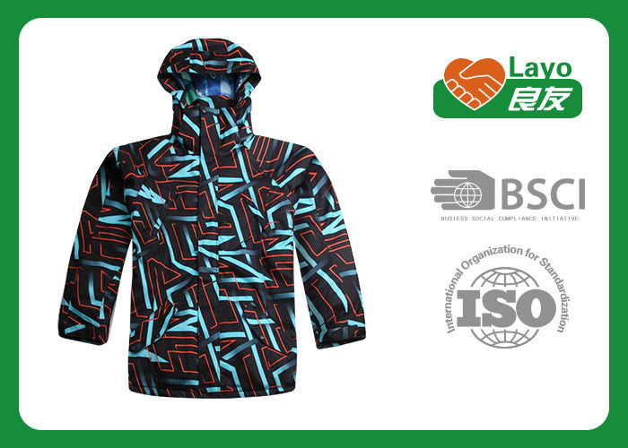 Fashionable Insulated Softshell Jacket , Softshell Running Printed Jacket with hood