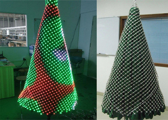 Commercial P30 Flexible LED Curtain Display Waterproof  IP67 For Rental