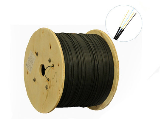 G657A LSZH Jacket Fiber Optic Drop Cable Single Mode / Multimode  PBT Loose Tube