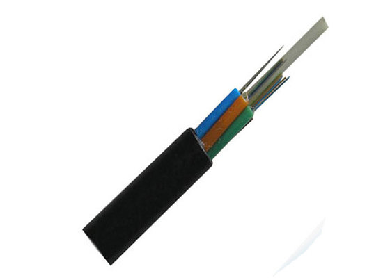 2 - 144 Cores G652D FRP Fiber Optic Cable For Duct / Aerial PE Jacket Outer Sheath