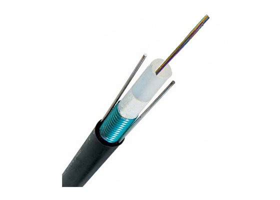 PE Sheath Fiber Optic Cable For Outdoor Use , Single Mode / Multimode Fiber Optic Cable