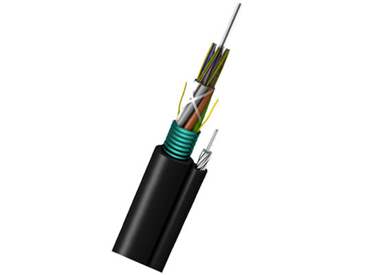 2 - 144 Core Fiber Optic Cable For Telecommunications PE Jacket Outer Sheath