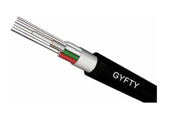 Stranded Loose Tube Duct Fiber Optic Cable Nonmetallic Central Strength Member