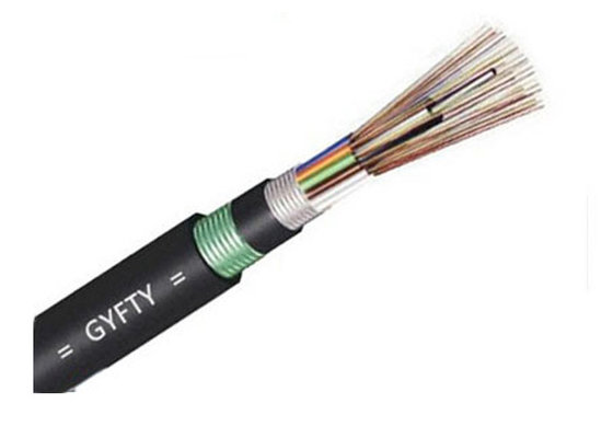 Stranded Loose Tube Duct Fiber Optic Cable Nonmetallic Central Strength Member