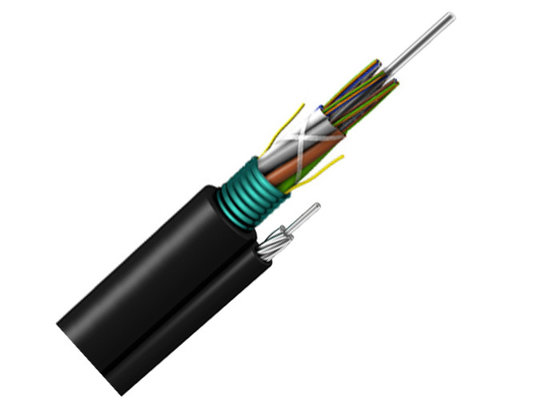 9 / 125 Single Mode Fiber Cable , PBT Multi Loose Tube Fiber Optic Cable