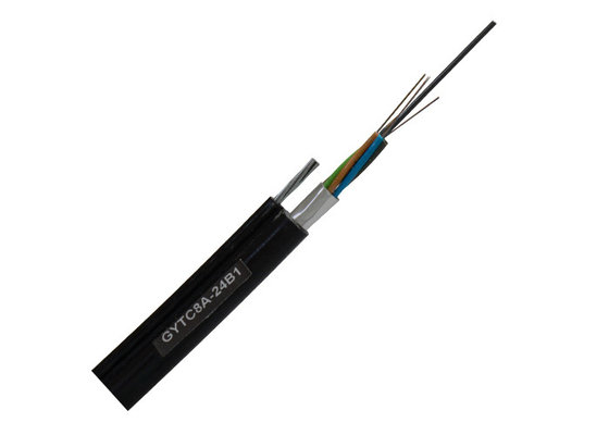 Aerial Multi Strand Fiber Optic Cable , Fiber Optic Cable Communication Use