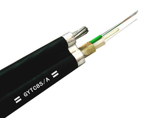 Loose Tube Figure 8 Fiber Optic Cable Self Supporting Stranded GYTC8S