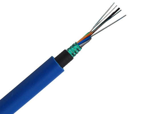 Mining Flame Retardant Custom Fiber Optic Cables Central Strength Member