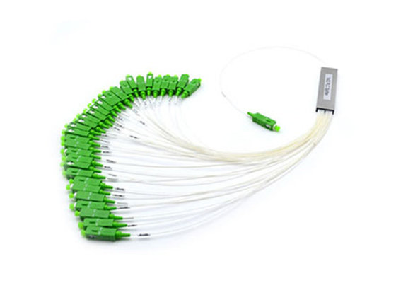 High Performance Fiber Optic Cable Accessories 1x N Way PLC Optical Splitter