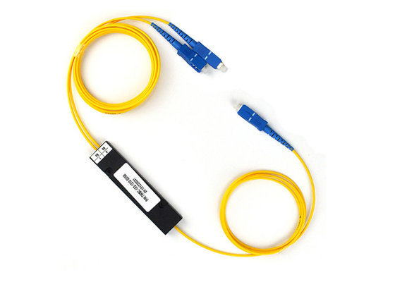 Excellent Fiber Optic Plc Splitter , Ribbon Fibe R* 250um Plc Fiber Optic Splitter