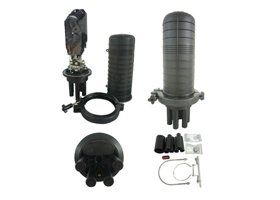 ADSS / OPGW Fiber Optic Closure , Dome Type Optical Fiber Cable Joint Closure