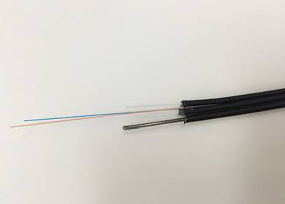 Figure 8 FTTH Fiber Network Cable , Loose Buffer Tube FTTH Drop Cable