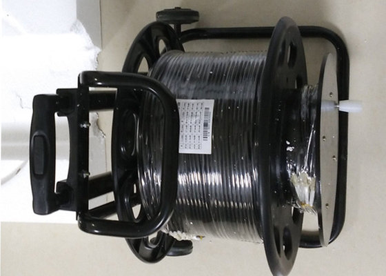 Mobile Filed Military Fiber Optic Cable , TPU Jacket Aramid Yarn Fiber Optic Cable
