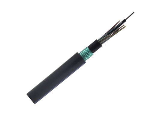 12 Core Armoured Outdoor Single Mode Fiber Optic Cable GYTY53 Double Jacket