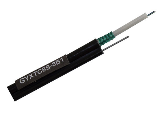Single Mode Armored Figure 8 Fiber Optic Cable Steel Wire Supported GYXTC8S