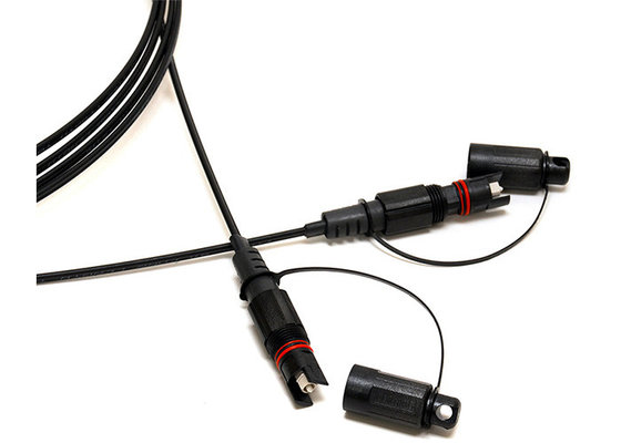 Fiber Optic Cable Accessories 1 Fiber Corning Similar Optitap to SC/APC drop Cable Assembly