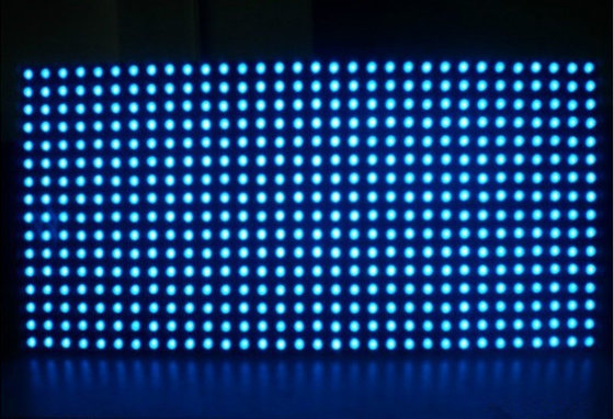 Advertising P10 Blue LED Display Board , Waterproof LED Message Display supplier