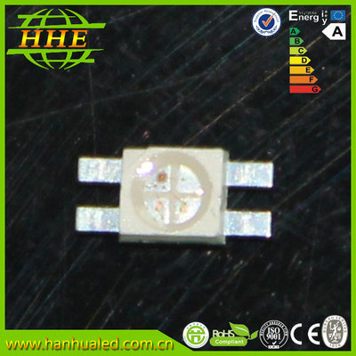 4 Pins 20mA 6028 RGB Tri - Color SMD Rgb LED With Common Anode For Keyboard