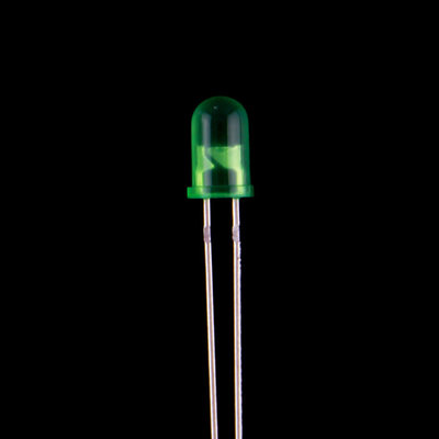 Dip LED 5mm LED Diode Yellowish - Green 3.0-3.4V 20mA for Traffic Lights Use