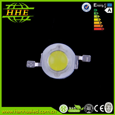 High brightness 1W high power LED , 140lumen - 150 lm white LED emitter