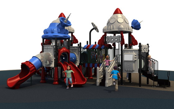 Outdoor Playground LLDPE galvanized Plastic Playground Material Kids Playground supplier