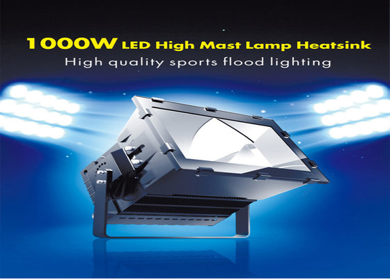 High Lumen Outside Flood Lights 1000W 25KG Cree LED Lamp 50KWH / 1000H