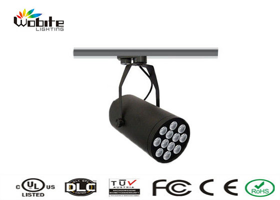 12 W High Power LED Track Light AC100V - 240V 50HZ - 60HZ 90Lm / W Aluminium Housing