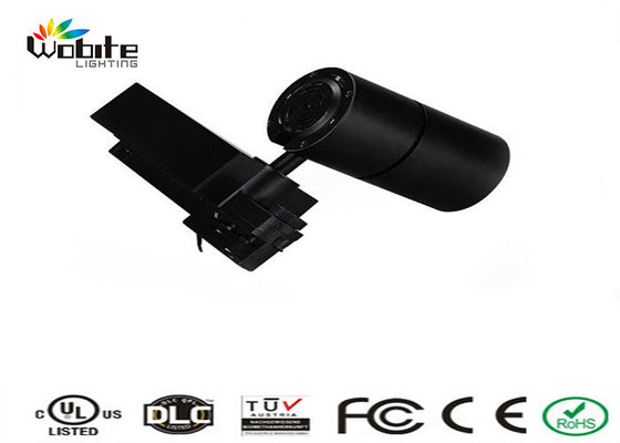 CRI 80 Commercial LED Track Lights Dimmable 20W COB For Exhibition Hall