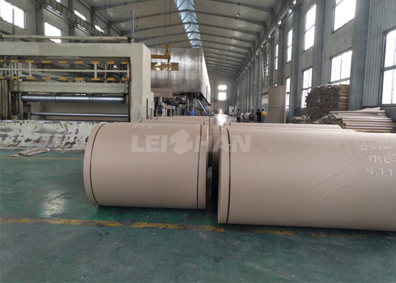 120t / d Papierproduktionslinie Wellpappenmaschine