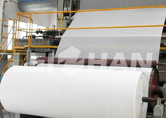 787-4400mm Toiletten-Seidenpapier, das Maschinen-Preis für Papiermühle macht