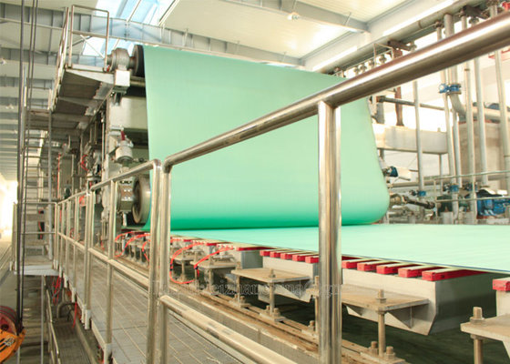 Full Automatic 60T/D Testliner Kraft Paper Making Machine Paper Recycling Machine