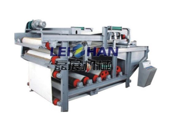 1.5-8 m Min Sewage Sludge Dewatering Machine in der Papierherstellungs-Industrie