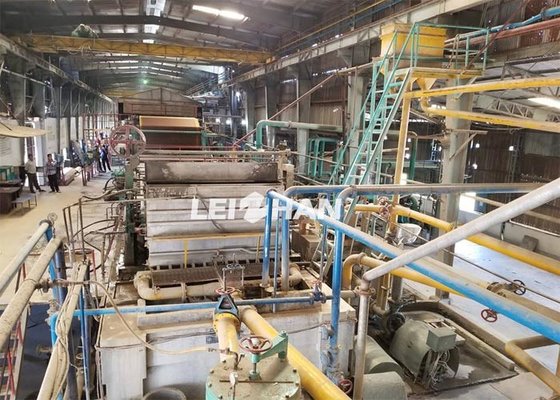 Komplette Wellpappe-geriffelte Papierfertigungsstraße-Maschine