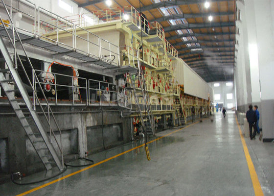 Duplexpapier-Herstellungs-Maschine des brett-150t/d in der Papiermühle-Maschinerie