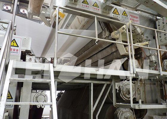 3-50t/d Seidenpapier-riesige Rolle, die Maschine in der Papierherstellungs-Industrie herstellt