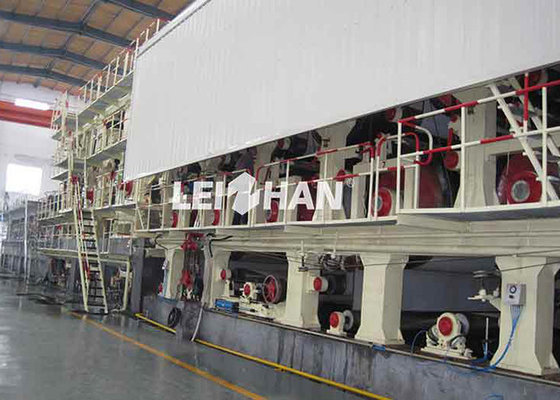 3600mm Wellpappe-Herstellungs-Maschinen-Recyclingpapier-Herstellungs-Maschinen-Stall-Operation
