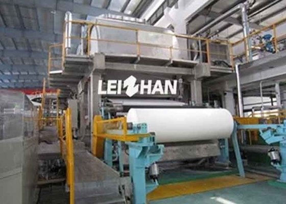 2850mm Gewebe/Toilettenpapier-Maschinen-Preis für Papiermühle