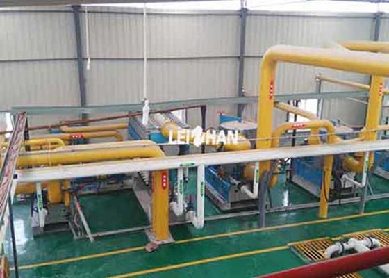 Papierwiederverwertungsmaschine LOCC für 120T/D Kraftpapier Porject