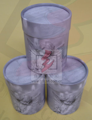 Sealing Cylinder Food Packaging Tubes Cardboard Gift Box Soy Ink Print