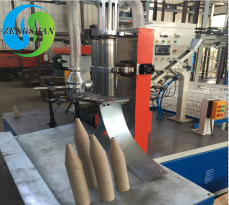 A practical and inexpensive fireworks paper tube machine