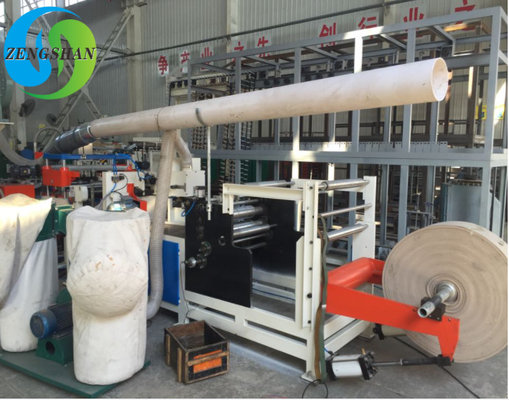 Convenient and safe fireworks paper tube machine