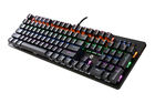 Durable Wired Gaming Keyboard GK100 RGB Backlight Keys DC5V 250mA HP Standards